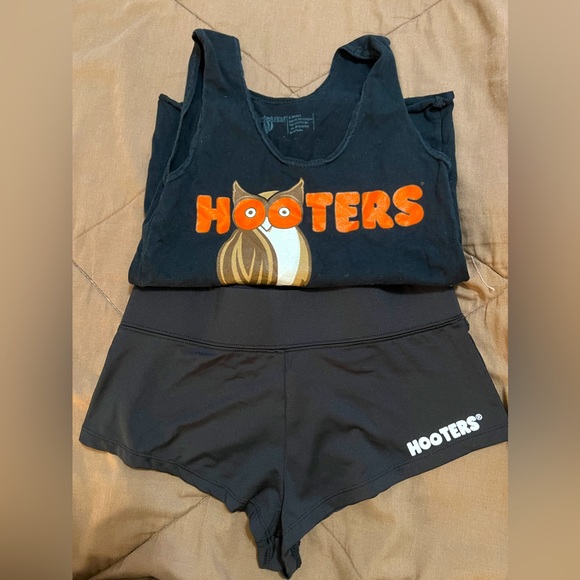 Hooters | Tops | Black Hooters Uniforms | Poshmark